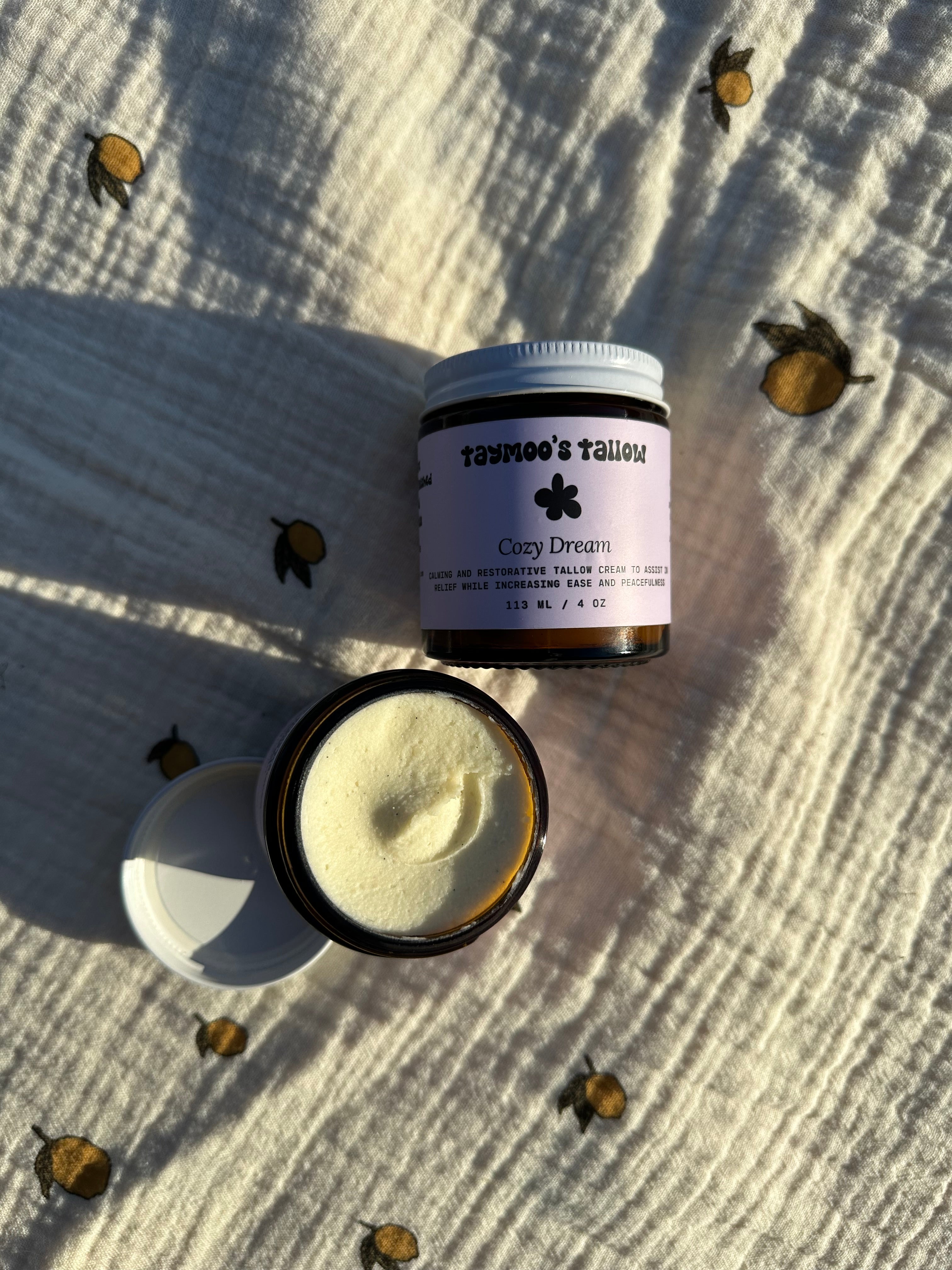 Cozy Dream Magnesium Butter – Taymoo's Tallow Beauty Co.